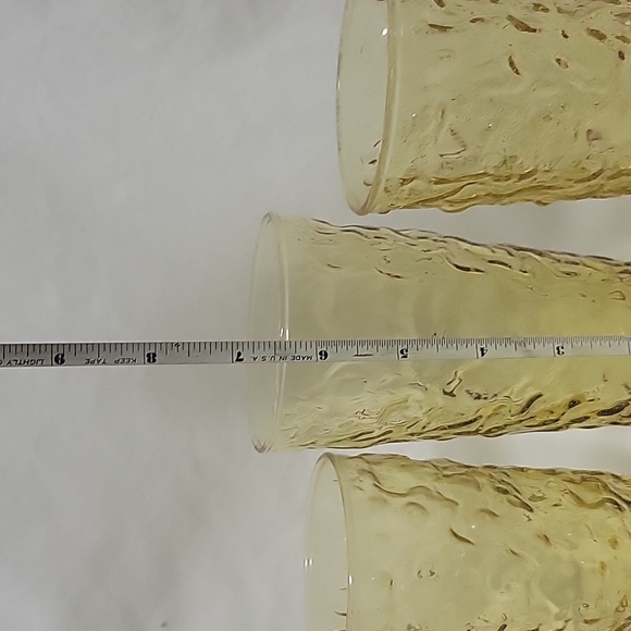 Anchor Hocking Dining Anchor Hocking Lido Milano Honey Gold Glasses Set Of 4 Poshmark
